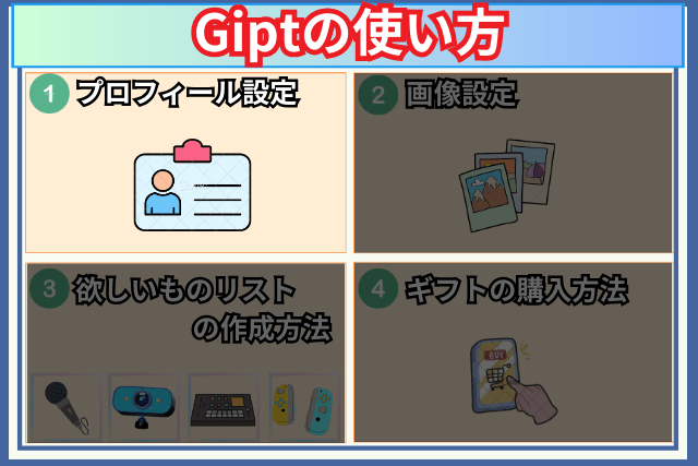 Vtuberの欲しいものリストは無料で作れるGiptがオススメ！ | 声すた！